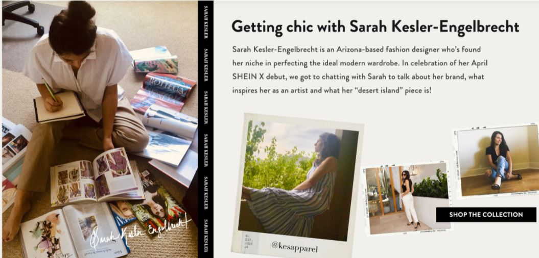 SHEIN X KES Q & A – Sarah Kes